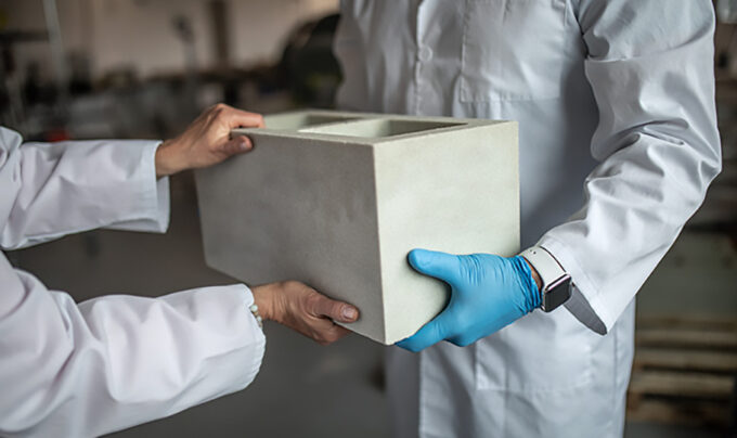 Prometheus Materials: Pioneering Sustainable Construction with Algae-Based Cement Masonry Blocks ...